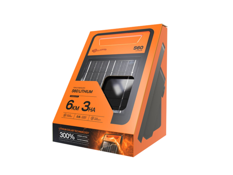 Gallagher S60 Lithium Solar Fence Energizer | NZ Farm Source