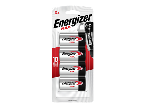 Energizer Max D Battery 4 Pack | NZ Farm Source