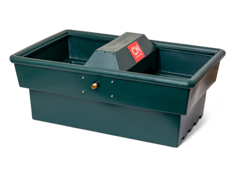 Country Mile Water Trough with centre cover 200L | NZ Farm Source