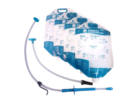 Trusti Reusable Colostrum Bags 4L - 4pk with Feeding Attachments | NZ ...