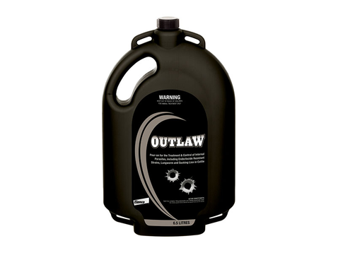 Outlaw Combination Pour-on Drench 6.5L Value Pack | NZ Farm Source
