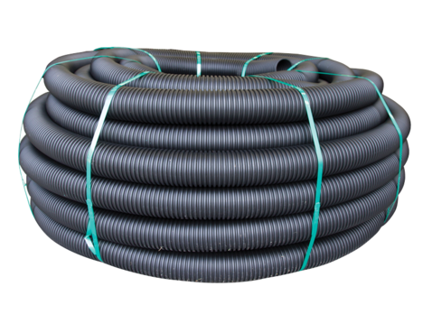 Bailey Pipe Black Snake Unslotted Drainage Coil 110mm x 30m | NZ Farm ...