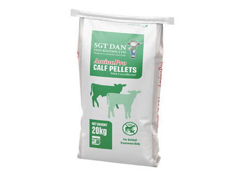 Sgt Dan Amino Pro Calf Pellets 20kg | NZ Farm Source