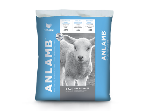 NZAgbiz Anlamb Lamb Milk Replacer 5kg | NZ Farm Source